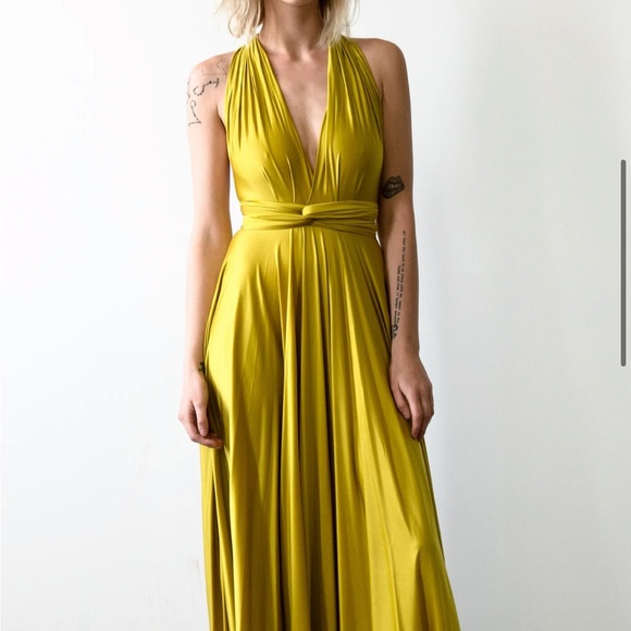 Nadia Tarr | Dresses | Ooak Butter By Nadia Tarr Exclusive Gold Wrap ...